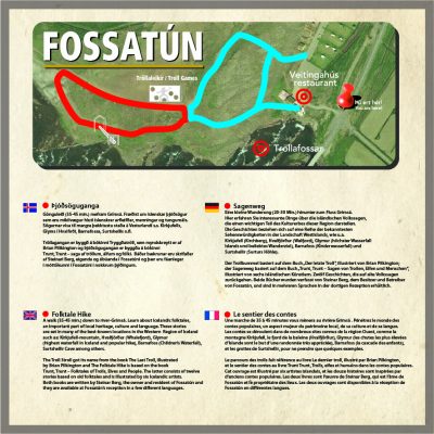 Troll Garden and Troll Stories – Fossatún